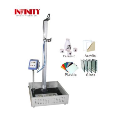 China 1000mm Height Drop Testing Machine With Touch Panel Setting And Display 2Kgf Test Load Drop Weight Testing for sale