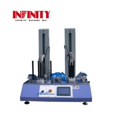 China Blauwe 2-station drop gewicht tester voor desktop 5 ~ 25 cycli / min Te koop