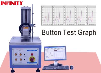 China 100mm Spring Key Force Test Servo Control Keystoke / Switch Button Force Test Machine for sale