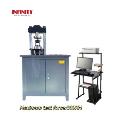 China 300KN Servo Compression Testing Machine for Concrete Compressive Strength Test for sale