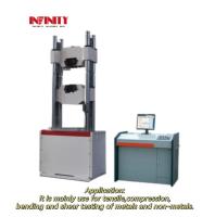 China Micro Electro Hydraulic Servo Tensile Compression Testing Machine For Metallurgy for sale