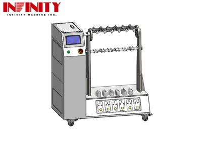 China IEC 60884-1:2022 Compliant Flexible Cable Bending Test Apparatus with Adjustable Angle and 6 Jigs for sale