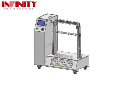 China Cable Flexing Test Apparatus with Adjustable Bending Angle 1~180° 6 Sets Jig Complies with IEC 60884-1 Standard for sale