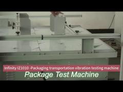 package conveyance vibration shaker table ista 1a 25.4mm 1 inch package vibration tester