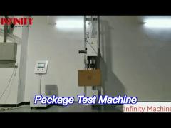 high precise packaging drop test machine for impact resistance test double track 1400mm