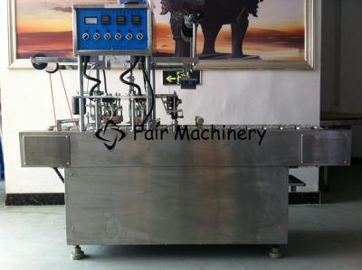 Cina Macchina di sigillamento del materiale da otturazione della tazza di 3.6KW SS304 per 2 tazze della tazza 1800B/H dell'acqua in vendita