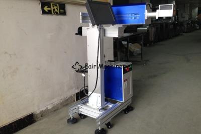 China Vliegende de Vezellaser die van 12000mm/S 110V Machine, 30W-de Machine van de Lasercodeur merkt Te koop