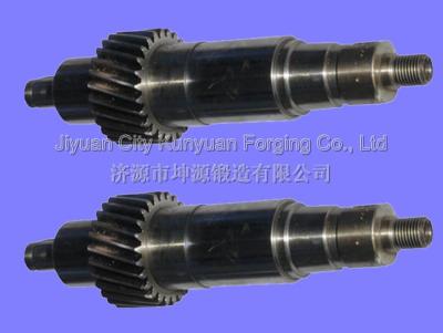 中国 海洋の鍛造材伝達シャフト、オートバイ ギヤは 2.5 トン鋼鉄シャフトの重量を造りました 販売のため
