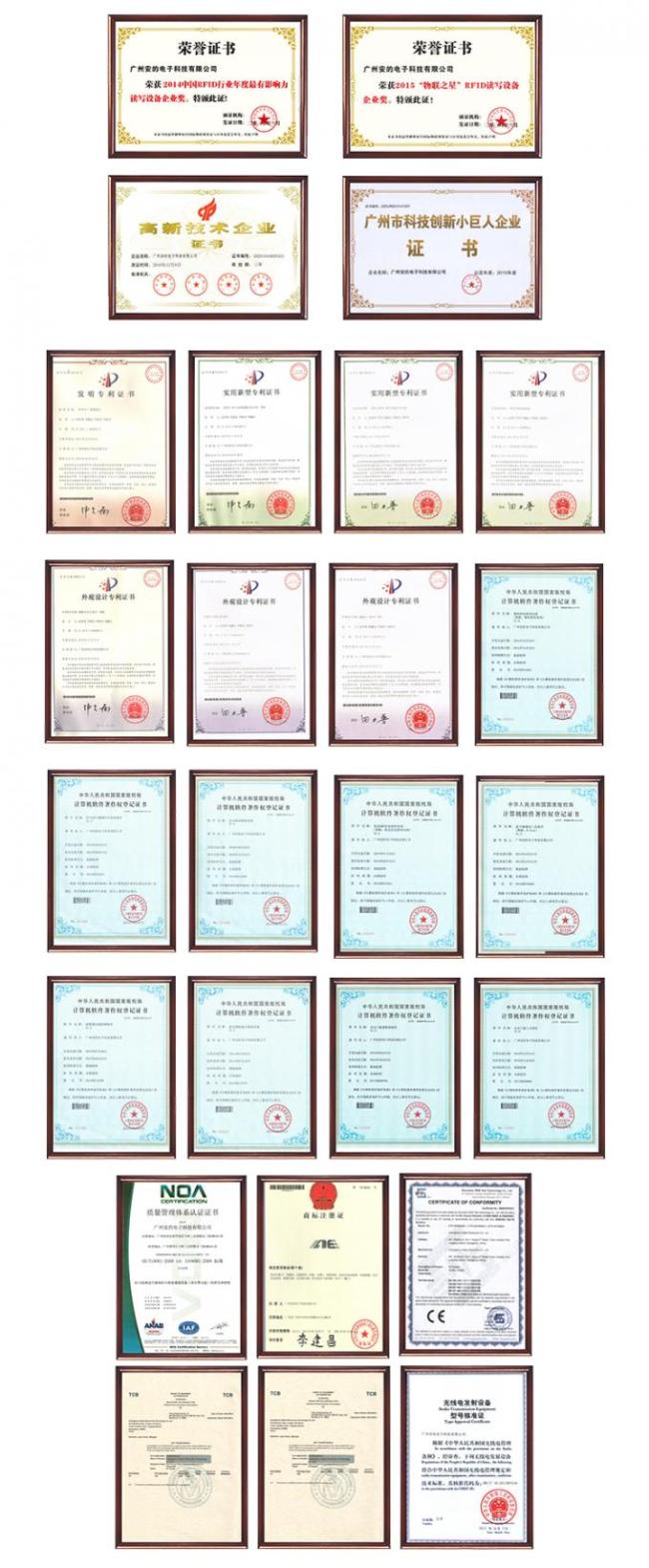 Access Control Management Long Range USB UHF RFID Door Reader Portable RFID Reader Long Range 2