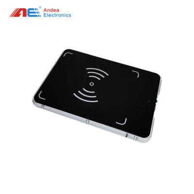 Cina Scrittore integrato schermato di iso 15693 del lettore di USB RFID della lunga autonomia di HF 13.56Mhz 45cm del lettore di RFID in vendita