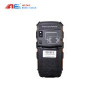 China 13.56MHz RFID Handheld Readers RFID Mobile Terminal With Anti Collision Algorithm for sale