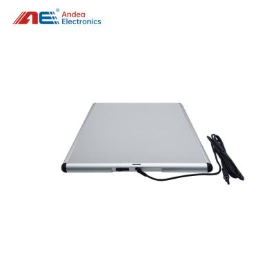 Cina Lettore RFID PAD da 13,56 MHz Lettore ISO 15693 HF rFID USB per postazione di lavoro bibliotecaria in vendita