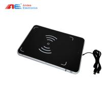 China UHF RFID Reader Smart RFID Tag Writer And Reader USB Tablet Desktop Rfid Reader ISO 18000-6C for sale