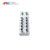 China Modbus TCP RTU Ethernet Remote IO Module 8 Digital Input Output + 4 RS485 RFID for sale