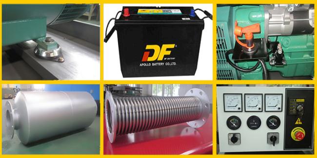 3 Pool MCCB 40KW/Diesel van 50KVA Deutz Generatorreeks met DSE6020-Controlesysteem