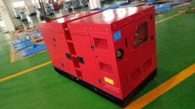 China Soundproof Commercial Standby Generator  24KW / 30KVA High Efficiency 3 Phase 12 Wires for sale
