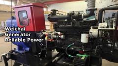 Weichai Diesel Generator 400V 50Hz ISO CE Certified