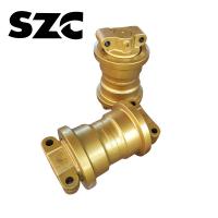 China High Strength E70 Excavator Track Roller Double Flange  Track Roller for sale