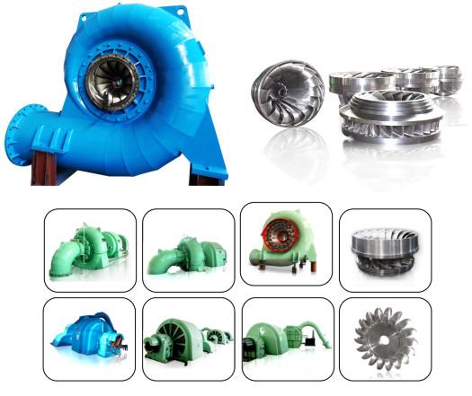 Quality 100kw~70mw Hydro Turbine Generator Francis Turbine Generator High Head Low Flow for sale