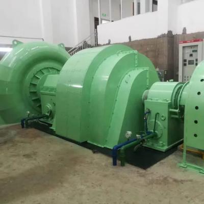 China Power Plant Francis Turbine Generator With Water Cooling And Automatic Control Mode for sale