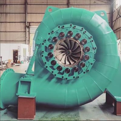 China Stainless Steel Runner Material Francis Water Turbine Generator for 50Hz/60Hz Frequency for sale