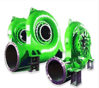 中国 スタッドレスタイヤ 自動 フランシス ウォータータービン 発電機 6.3kV 垂直または水平 設置 販売のため