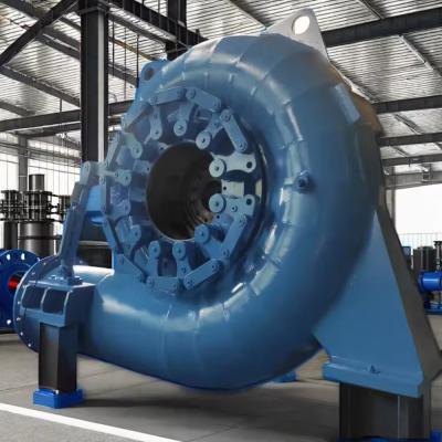 中国 スタッドレスタイヤのフランシスタービン発電機 300KW-20MW 自動制御モード 販売のため