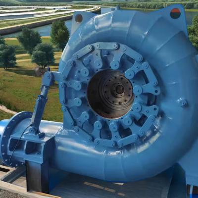 China Automatic 400V 800V 6.3kV 10kV Rated Voltage Francis Turbine Generator With Rated Power 300KW-20MW for sale