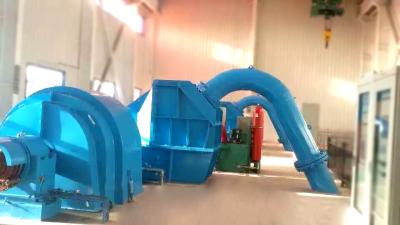 China 2 MW Pelton-Turbinengenerator Hydro-Mikro-Wasserturbine zu verkaufen