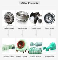 China High Efficiency Impulse Turbine Generator Customized Efficiency 85-95% for sale