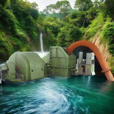 Cina Alta efficienza 90-96% con generatore di energia per turbine in acciaio inossidabile Runner Pelton in vendita