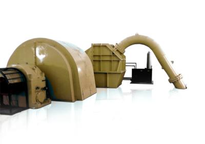 Cina IP54 Generatore di energia per turbine Pelton senza spazzole 100kw-50mw Potenza di uscita 6-10kV Voltaggio nominale in vendita