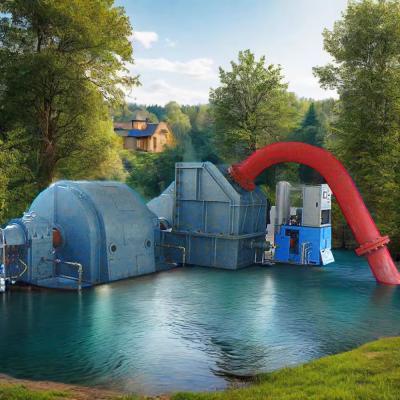 Cina Efficienza IP54 Pelton Turbine Generator 6-10kV 100-1000A 500-3000r/min in vendita