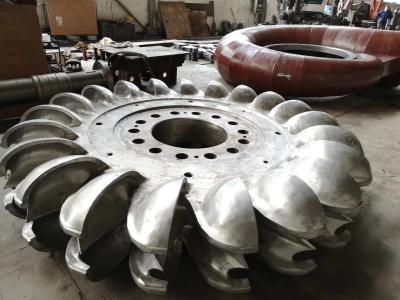 China Effizienz Bürstenloser Pelton-Turbinengenerator 100kw-50mw Leistungsausgang IP54 Schutzgrad zu verkaufen