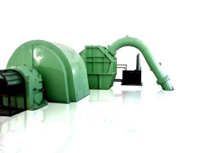 中国 効率性 空気/油冷却ペルトンタービン発電機 6-10kV 50Hz/60Hz 電力出力 100kw-50mw 販売のため