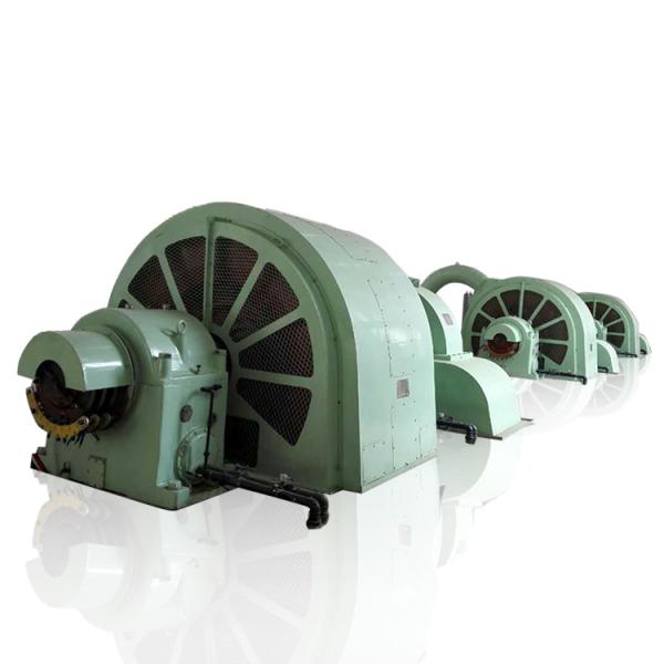 Quality Power Output Pelton Turbine Generator Lightweight Design Brushless/Thyristor for sale