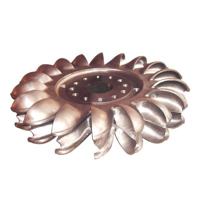 Cina Potenza di uscita Generatore di turbine Pelton Disegno leggero senza spazzole/Tiristor eccitazione Isolamento di classe F in vendita