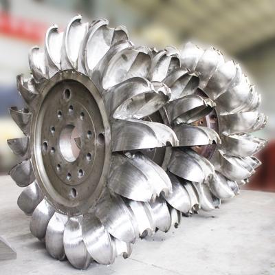 Cina Turbina Pelton a testa alta in acciaio inossidabile da 100 kW a 50 MW con tensione nominale da 6 a 10 kV e raffreddamento ad aria/olio in vendita