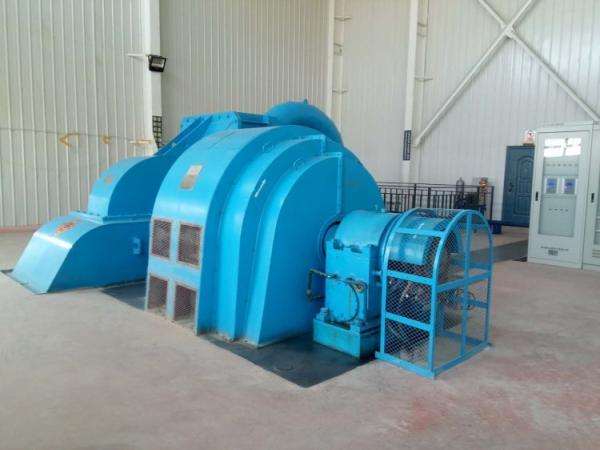 Quality 50/60Hz Pelton Turbine Generator With Brushless Excitation And Micro Governor for sale
