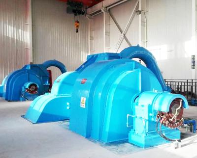 China Generador de turbina de Pelton confiable que alimenta aplicaciones de 50-60Hz con excitación sin escobillas en venta