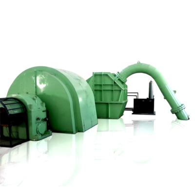 China Op maat gemaakte 100-1000A nominale stroom Pelton turbinegenerator met F-klasse isolatie Te koop