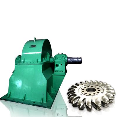 China Op maat gemaakte 100-1000A nominale stroom Pelton turbinegenerator met F-klasse isolatie Te koop