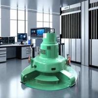 China Customized Kaplan Hydro Turbine Generator Runner Diameter 0.6-2m For Output for sale