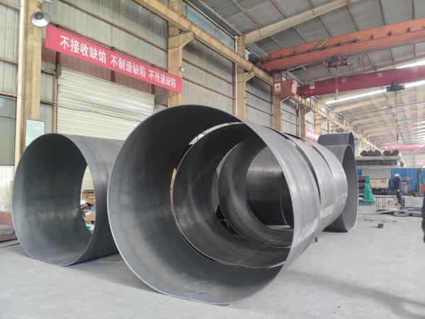 Quality Welded Joint Type Black Steel Pipe for Hardened Metals Applications for sale