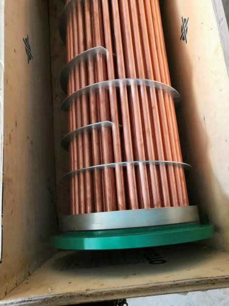 Quality Copper Nickel Tube Thrust Bearing Oil Cooler For Turbine And Generator for sale