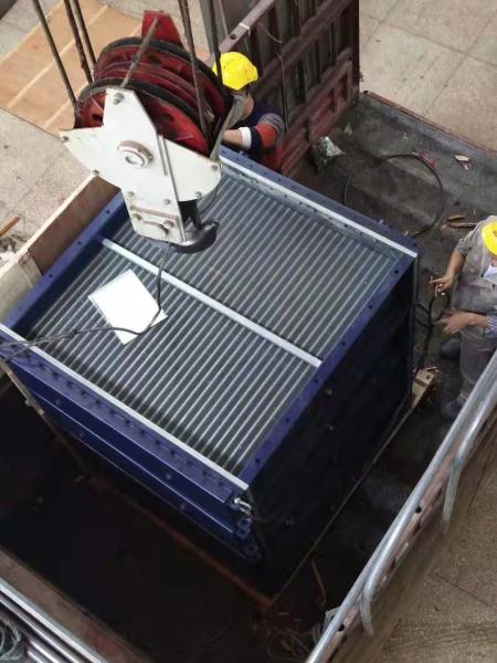 Quality Water To Air Fined Tube Heat Exchanger With Blower Steam Coil Economizer Power for sale