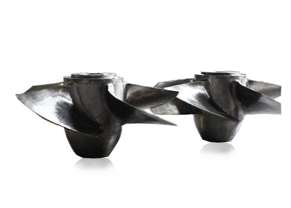 Quality Axial Flow Type Micro Hydro Turbine Generator With Fixed / Adjustable Blades for sale