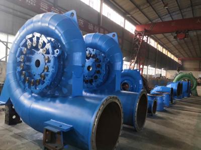 China Kompakte Struktur der Wasserturbine für die Mikro-Wasserkraft / des Francis-Turbinengenerators zu verkaufen