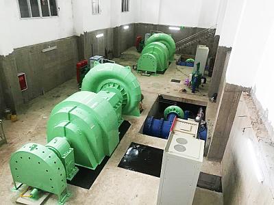 China Horizontal Installation Water Turbine Generator With Brush Or Brushless Excitation for sale