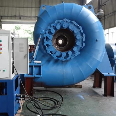 China Water Turbine Generator with 200kw-20mw Power Output and Brushless Excitation Mode for sale